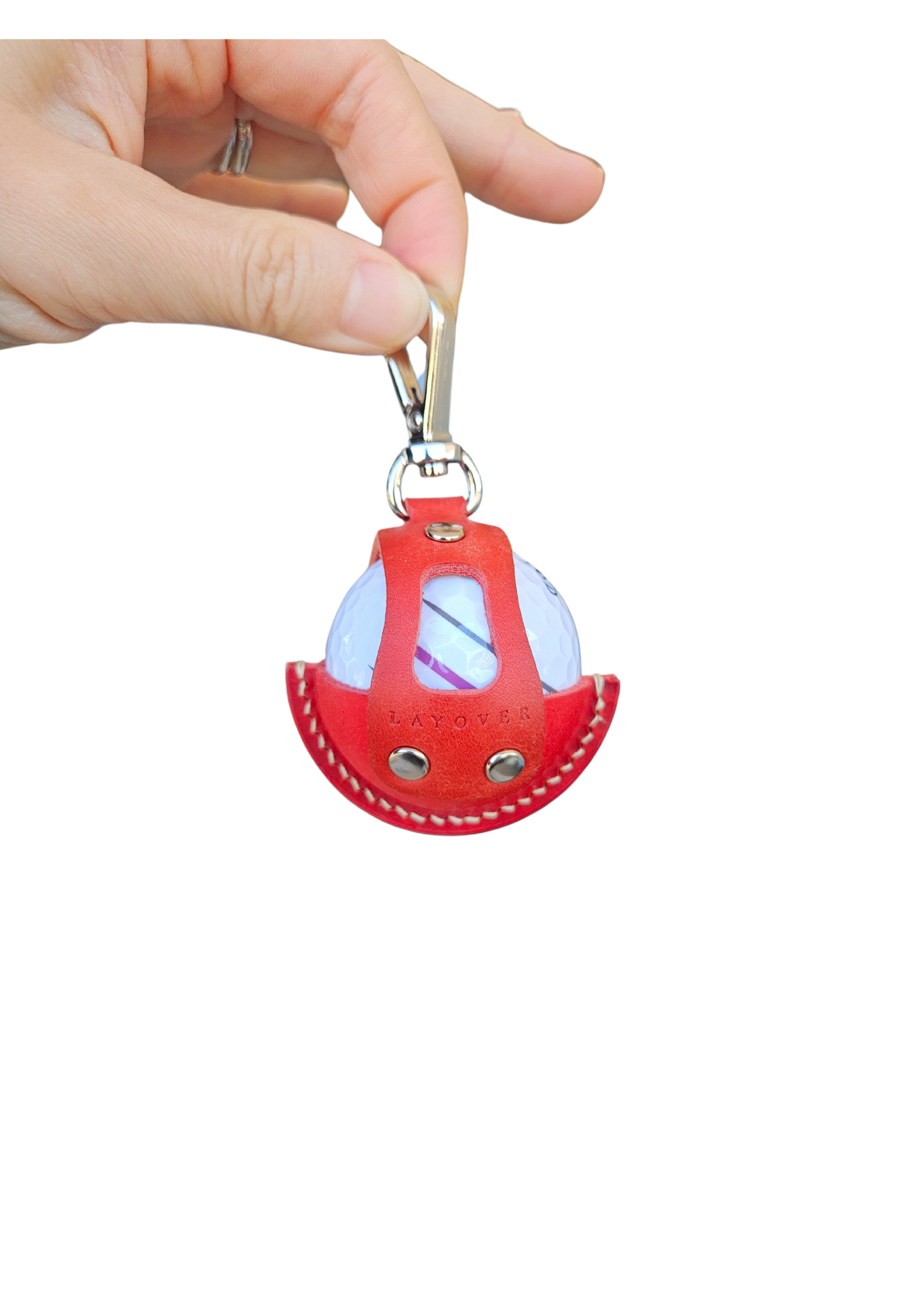 Golf Ball Holders | Handmade Leather Goods | Layover and Co.